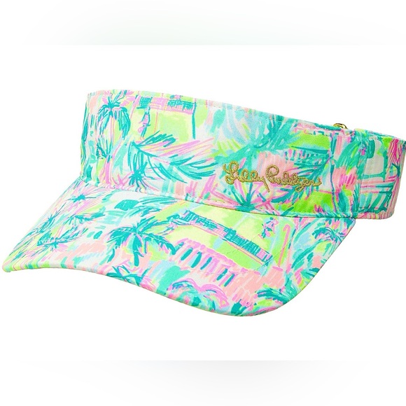 Lilly Pulitzer | Accessories | Lilly Pulitzer Its A Match Sun Visor ...
